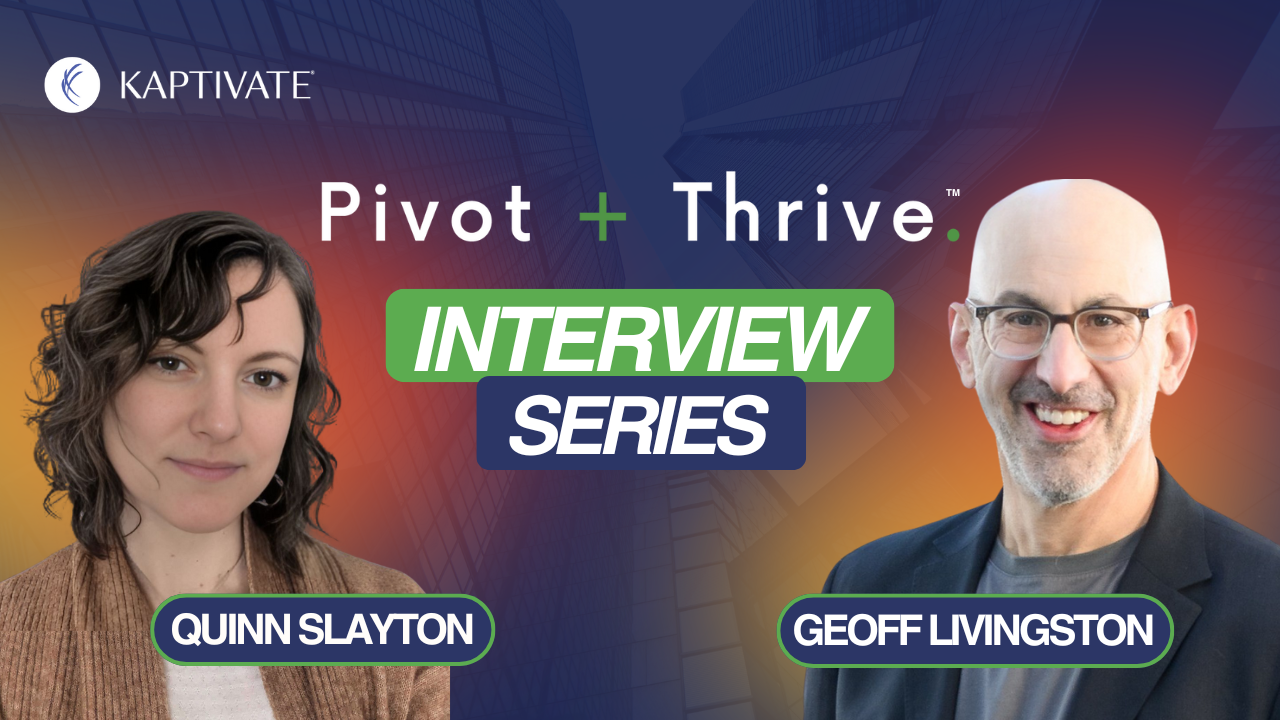 Navigating Disruption with Purpose with Geoff Livingston